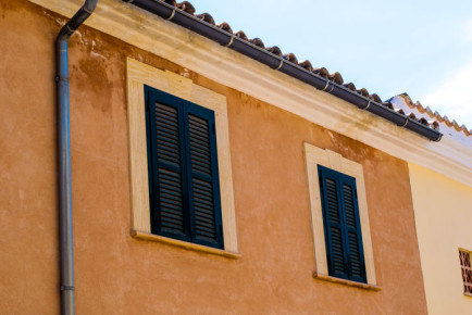Spanish Window Shutters Spanish Baroque Style Painted Pine Paneled